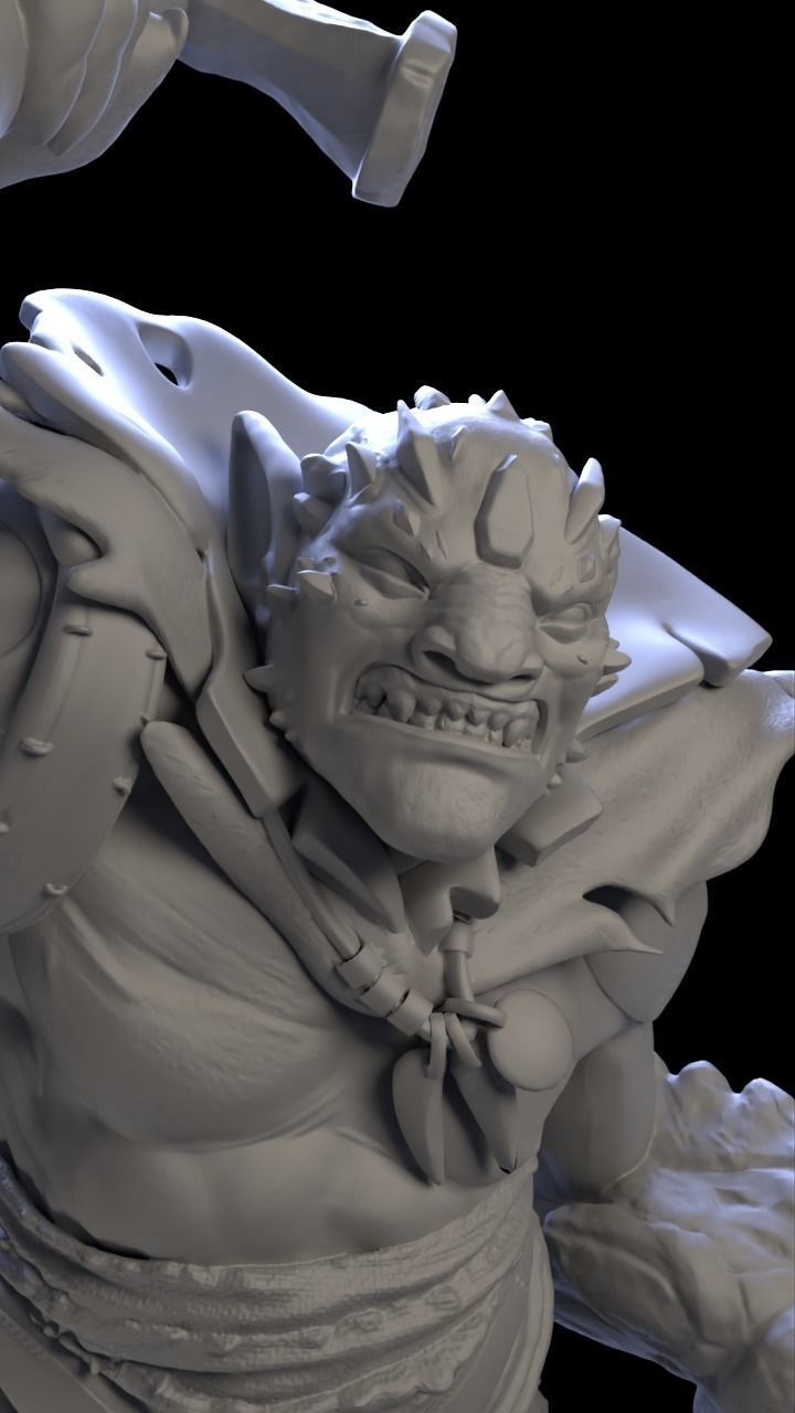 Lion Dota 2 3D model 3D printable | CGTrader
