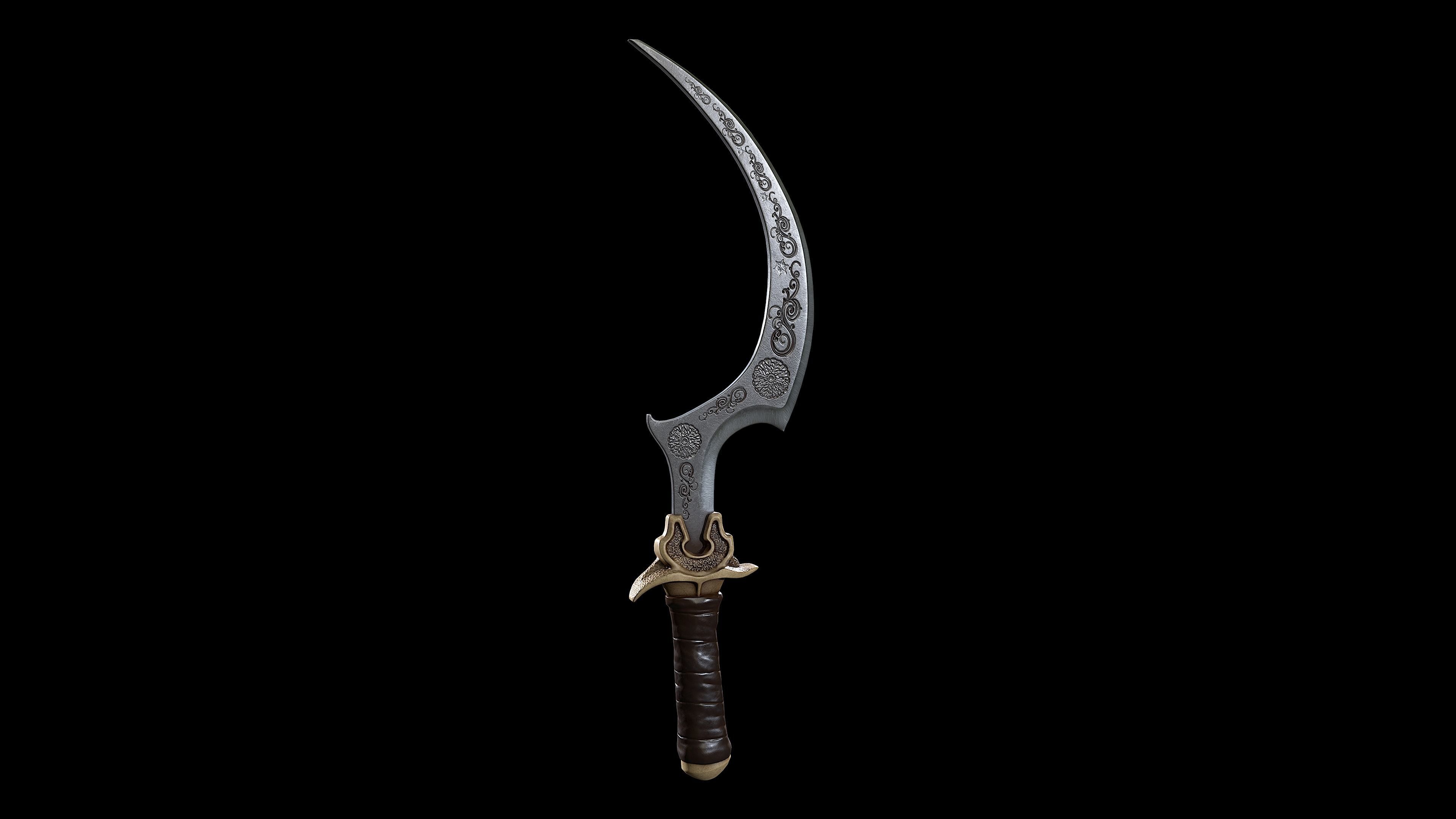 3D model Sickle VR / AR / low-poly | CGTrader
