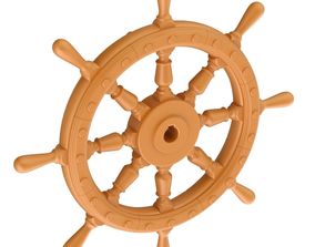 Ship wheel 3D Printing Models | CGTrader
