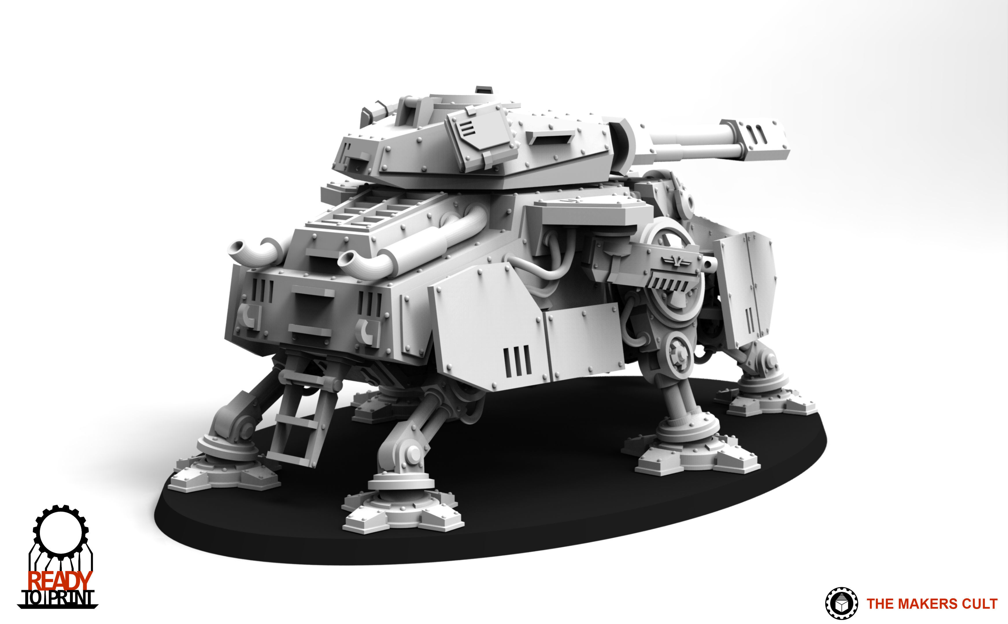 Valour Korps - Battle Walker 3D model 3D printable | CGTrader