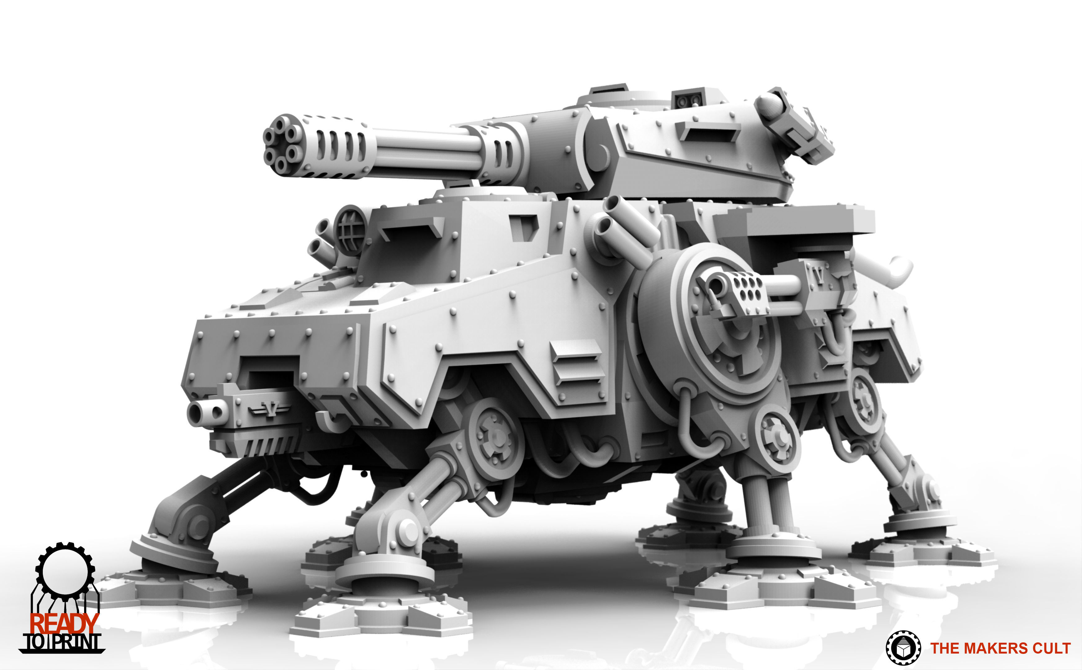 Valour Korps - Battle Walker 3D model 3D printable | CGTrader
