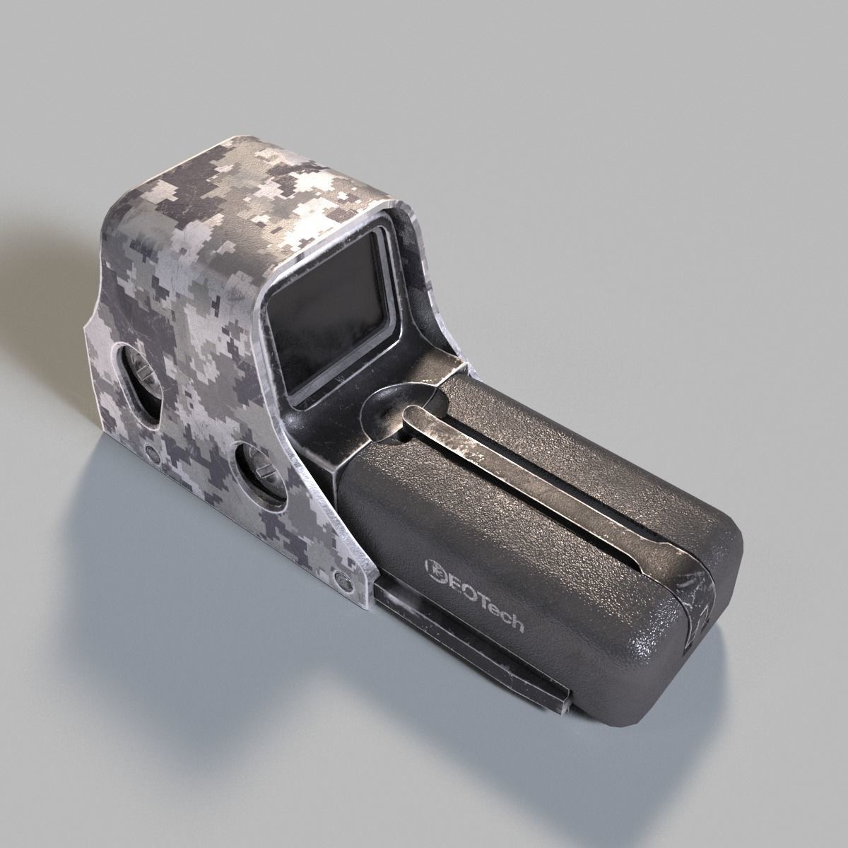 3D model Eotech 552 Holographic sight - Low poly PBR VR / AR / low-poly ...