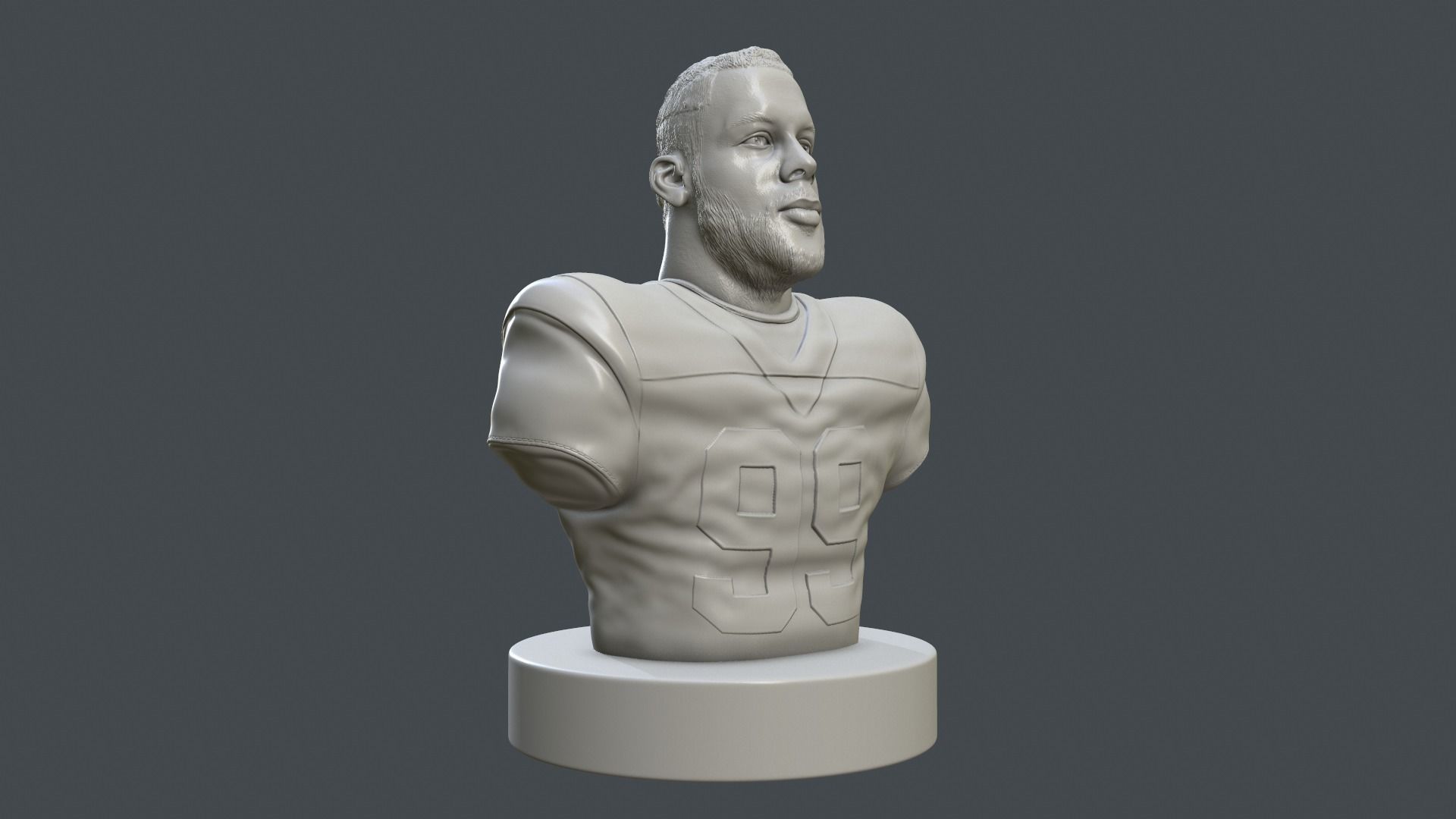 Aaron Donald 3D model 3D printable | CGTrader