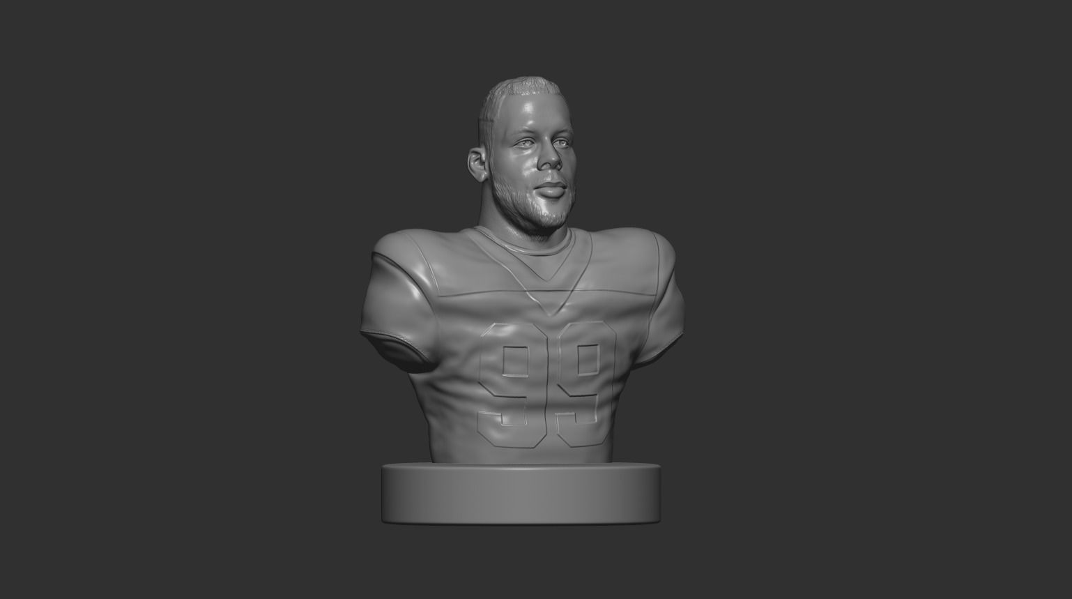 Aaron Donald 3D model 3D printable | CGTrader