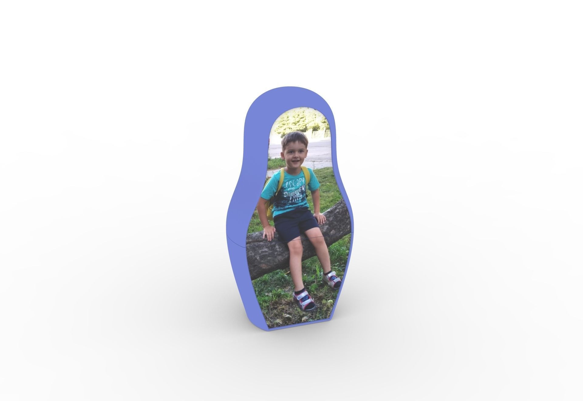 Matryoshka customized 3D model 3D printable | CGTrader