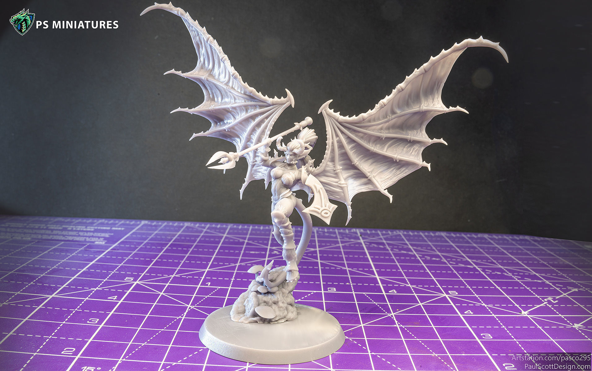 Drow Demonic Harpys and Valkyries Bundle 3D model 3D printable | CGTrader