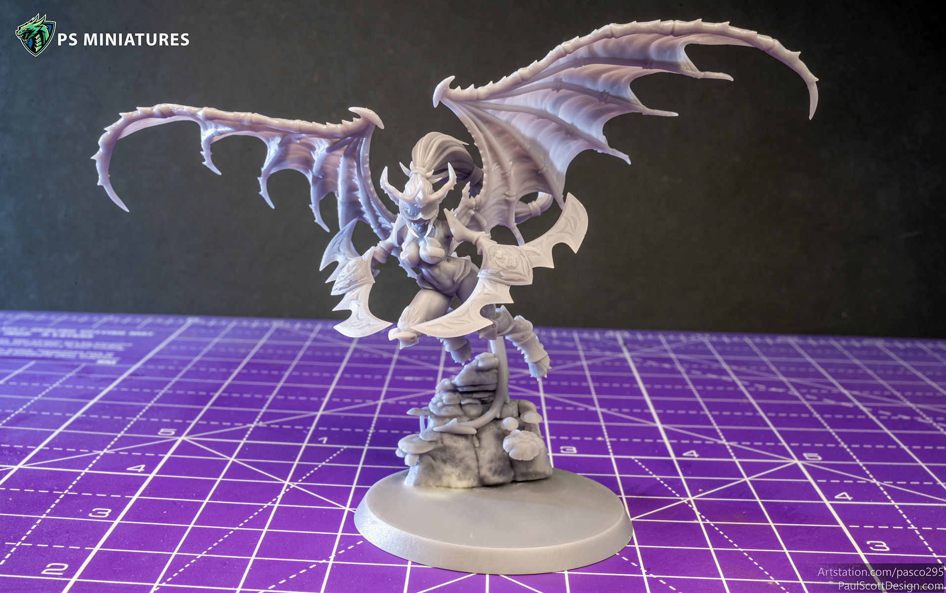 Drow Demonic Harpys and Valkyries Bundle 3D model 3D printable | CGTrader