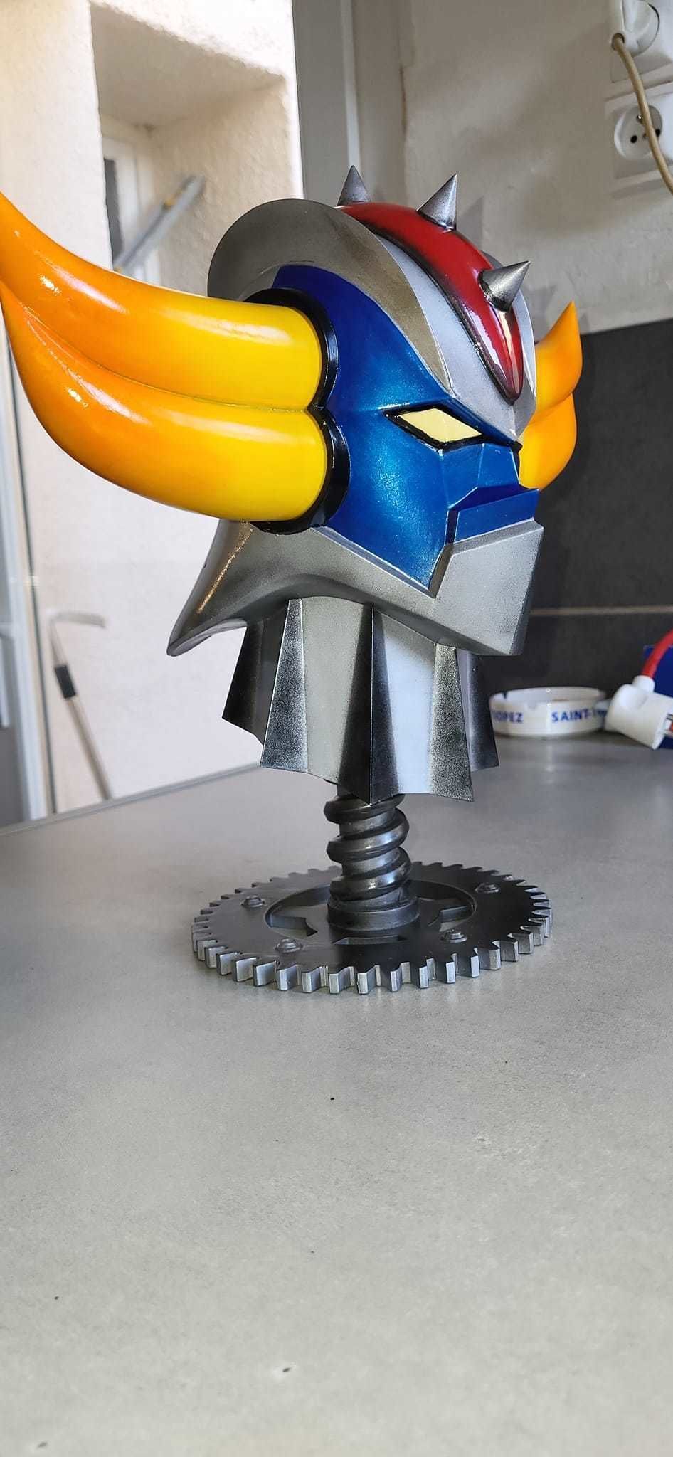 Grendizer classic bust 3D model 3D printable | CGTrader