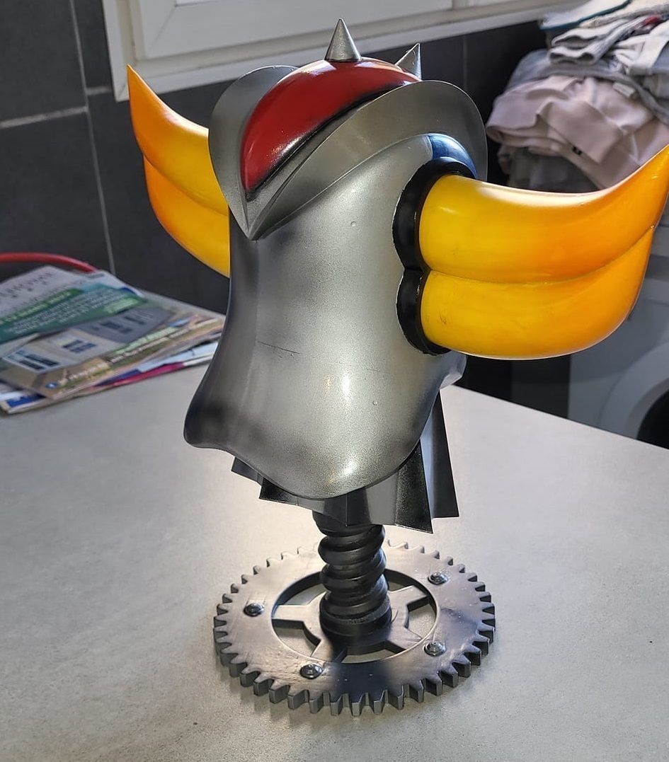 Grendizer classic bust 3D model 3D printable | CGTrader