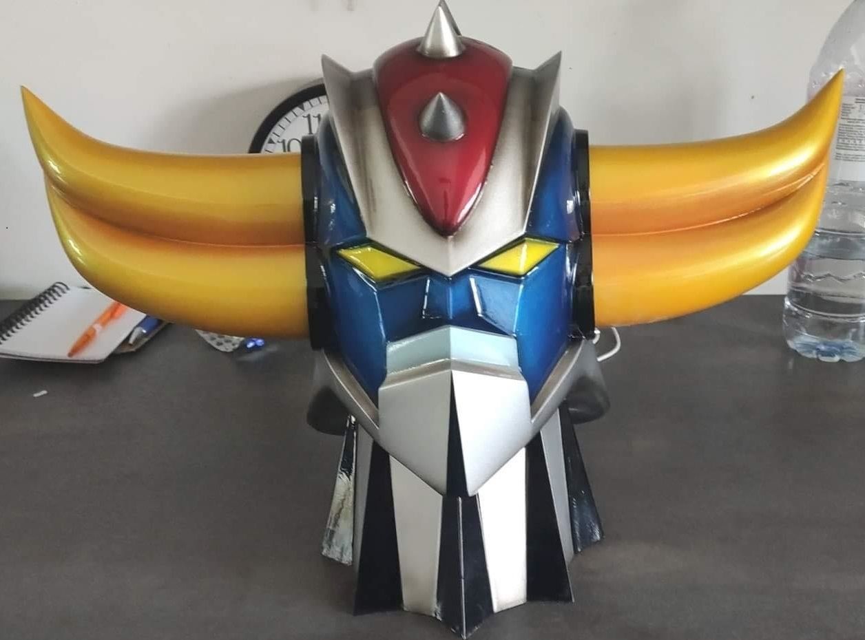 Grendizer classic bust 3D model 3D printable | CGTrader