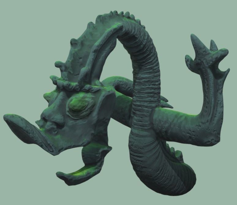 hand dragon free 3D model | CGTrader
