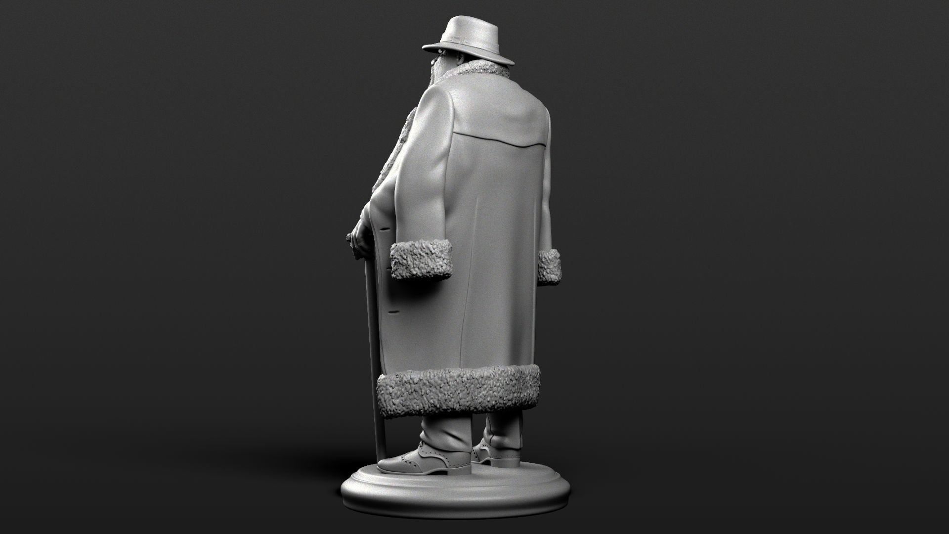 Gangster Boss 3D model 3D printable | CGTrader