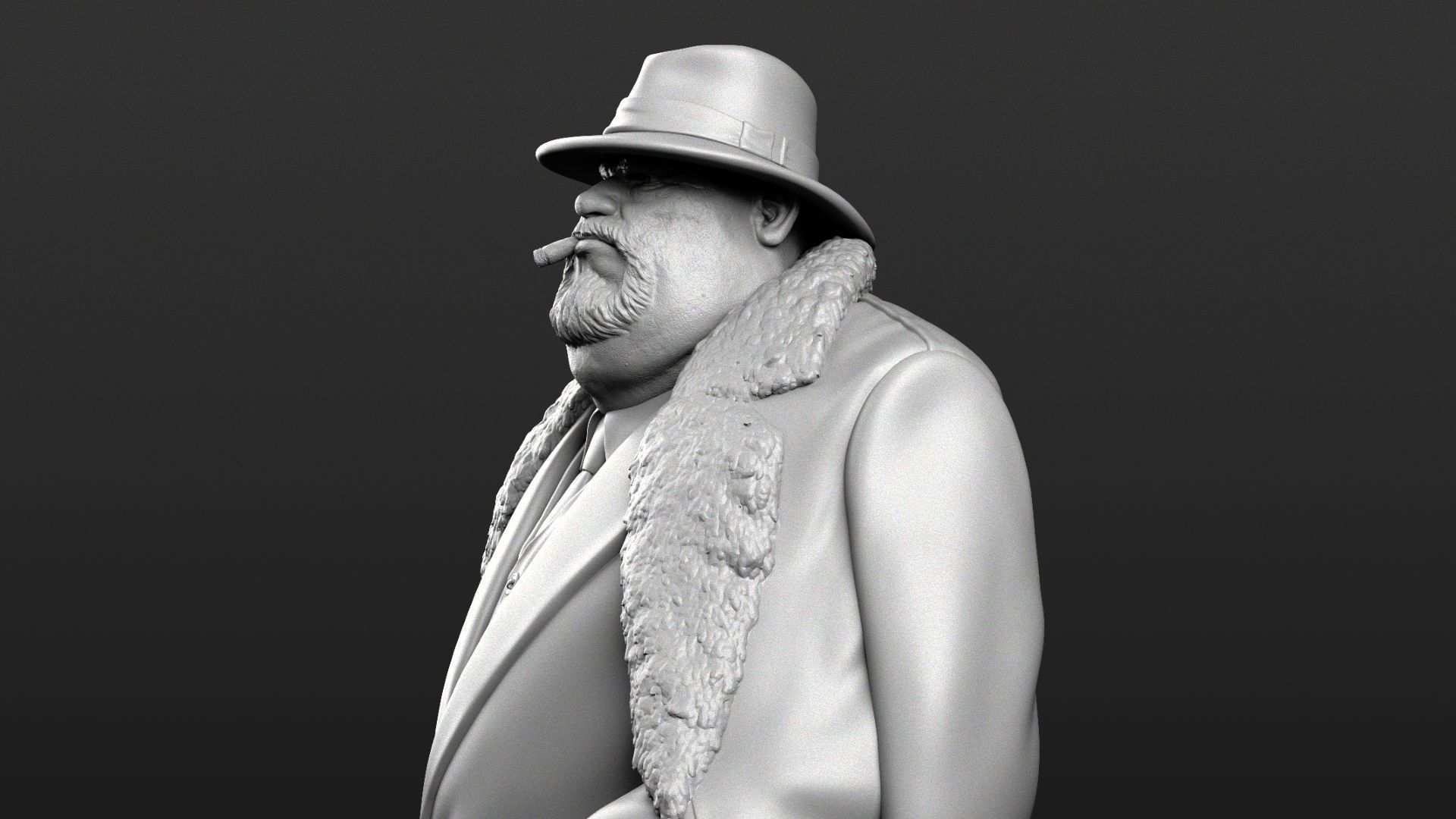 Gangster Boss 3D model 3D printable | CGTrader