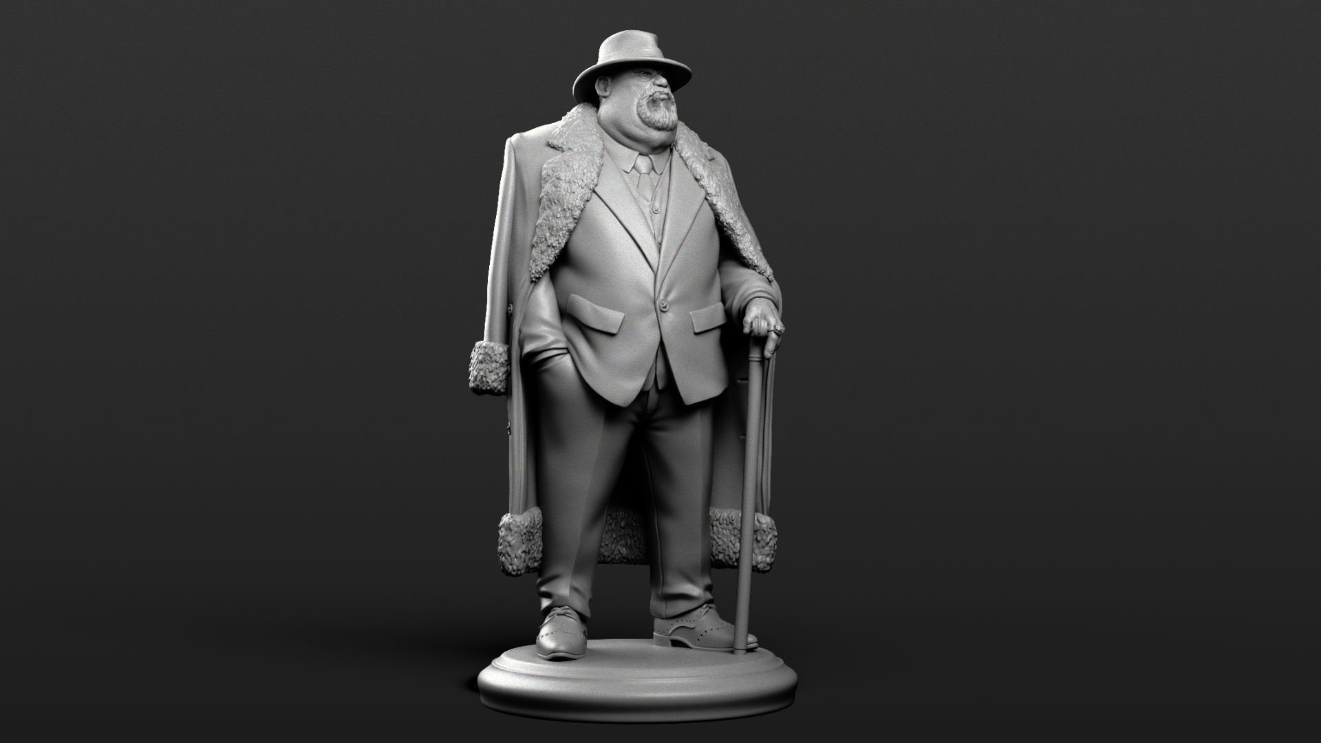 Gangster Boss 3D model 3D printable | CGTrader