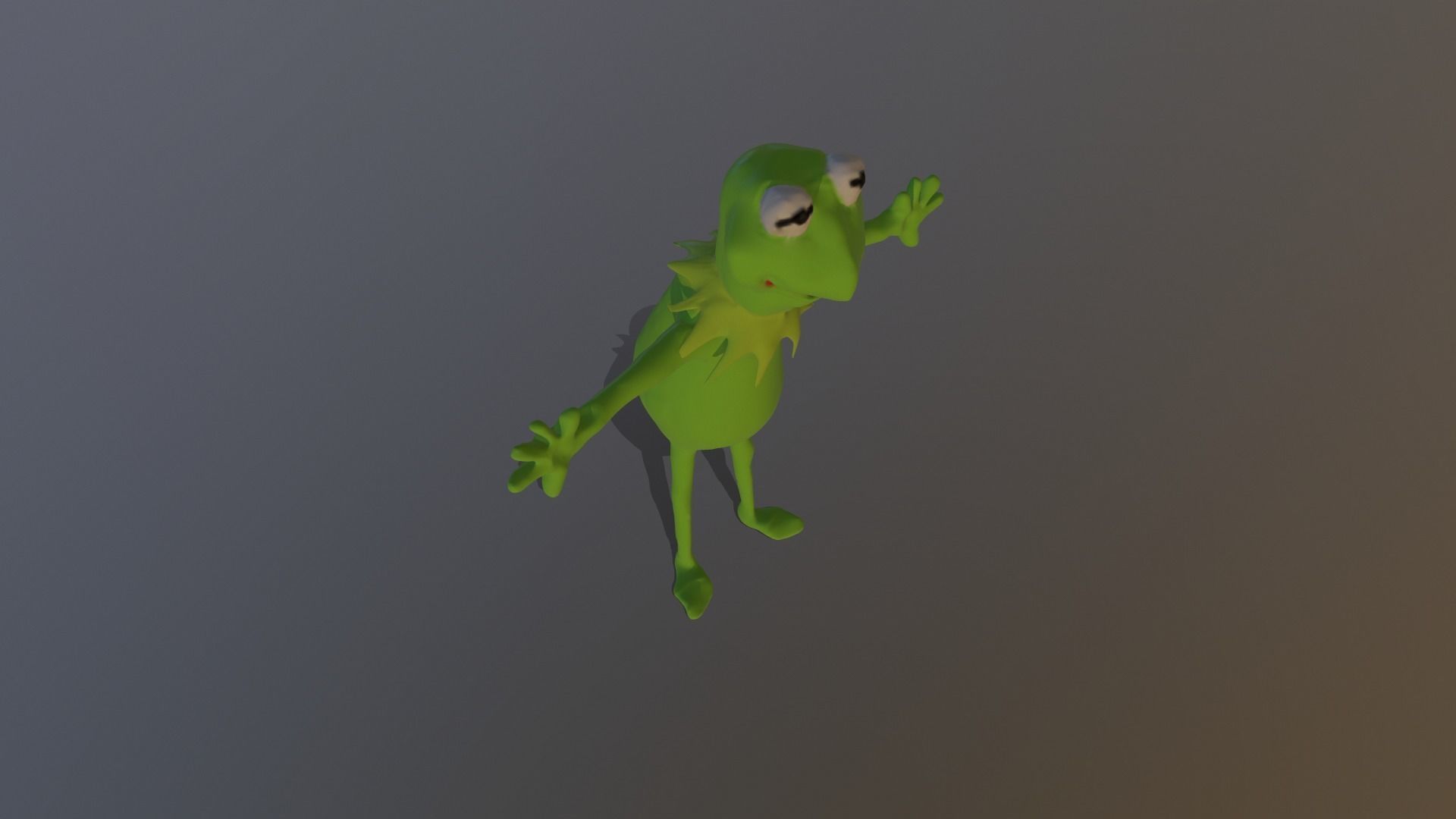 Kermit the frog 3D model | CGTrader