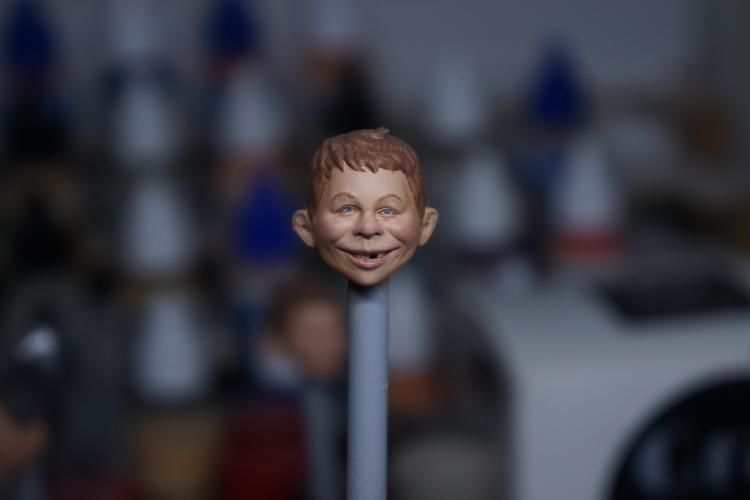 Alfred Neuman Figure head 3D model 3D printable | CGTrader