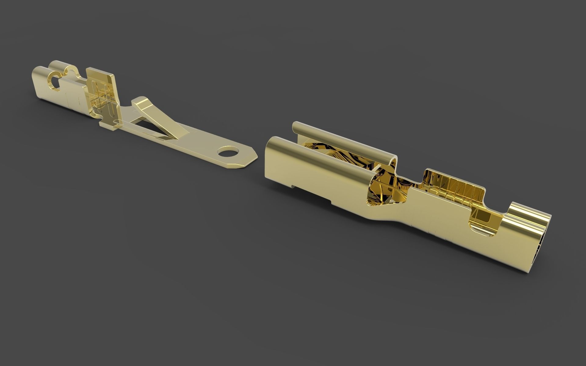 Car Connectors DJ70 3D model 3D printable | CGTrader