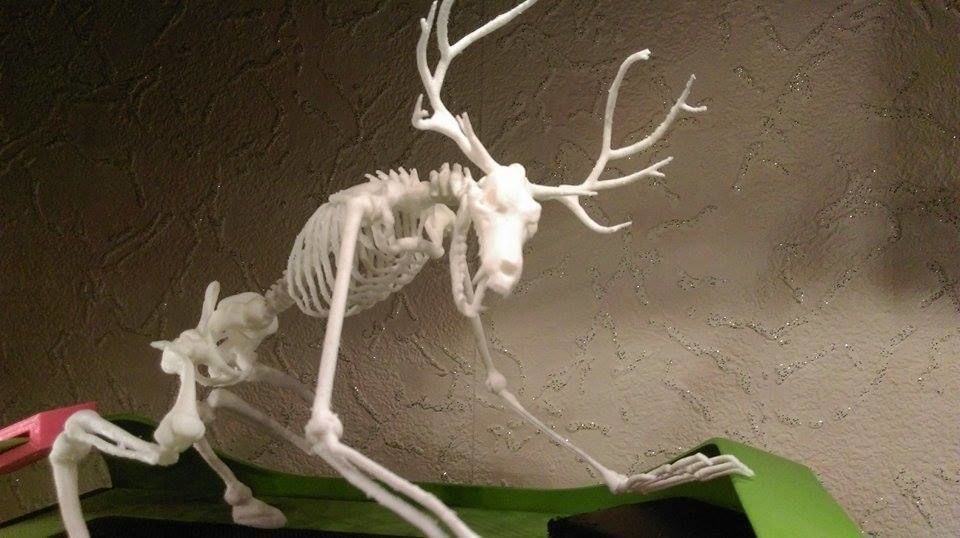 Wendigo Skeleton 3D model 3D printable | CGTrader