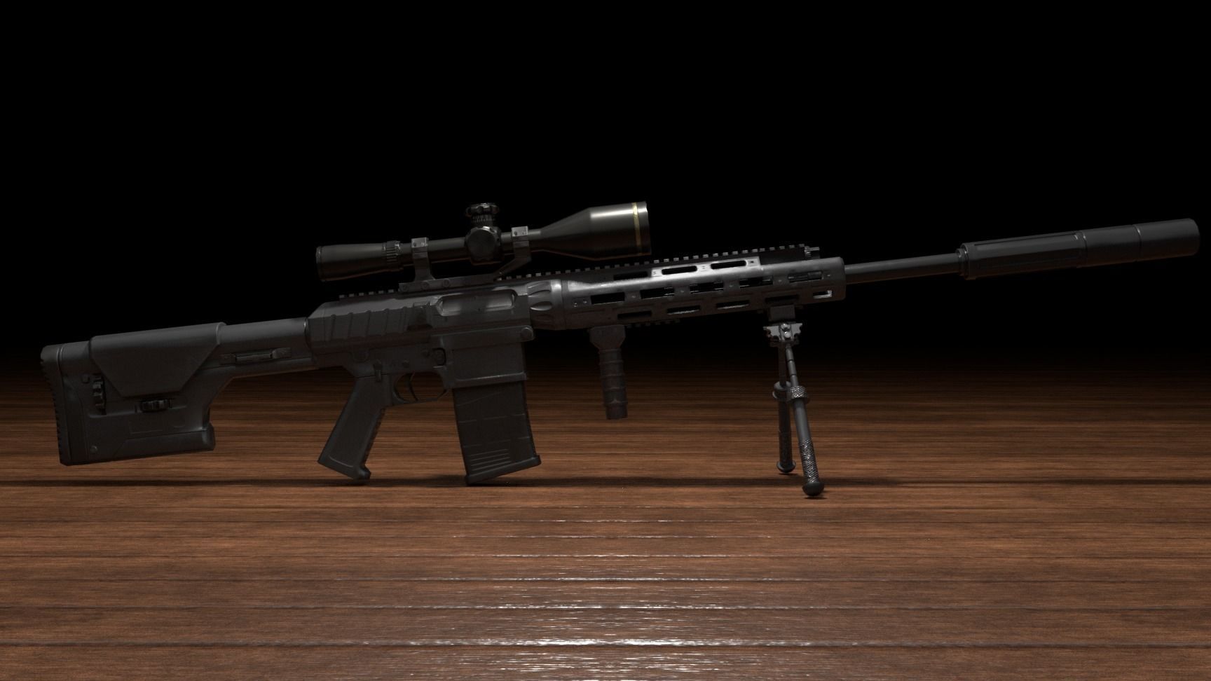 Sniper Rifle Collection | CGTrader