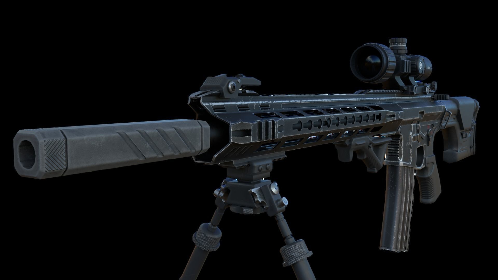 Sniper Rifle Collection | CGTrader