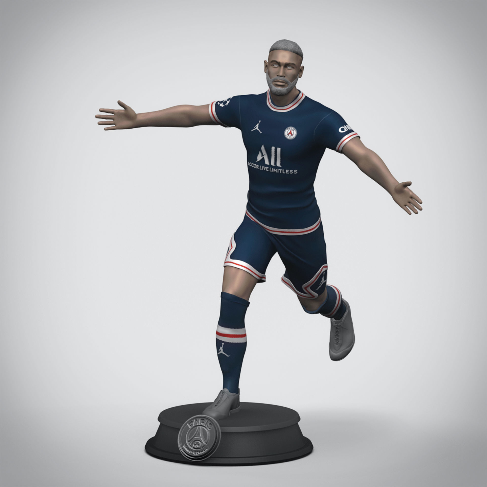 Neymar JR 3D Printable 2 3D model 3D printable | CGTrader