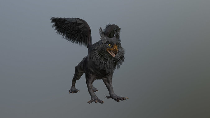 3D model Anicent Griffin VR / AR / low-poly rigged animated | CGTrader