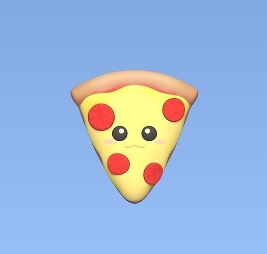 Pizza 3D model 3D printable | CGTrader