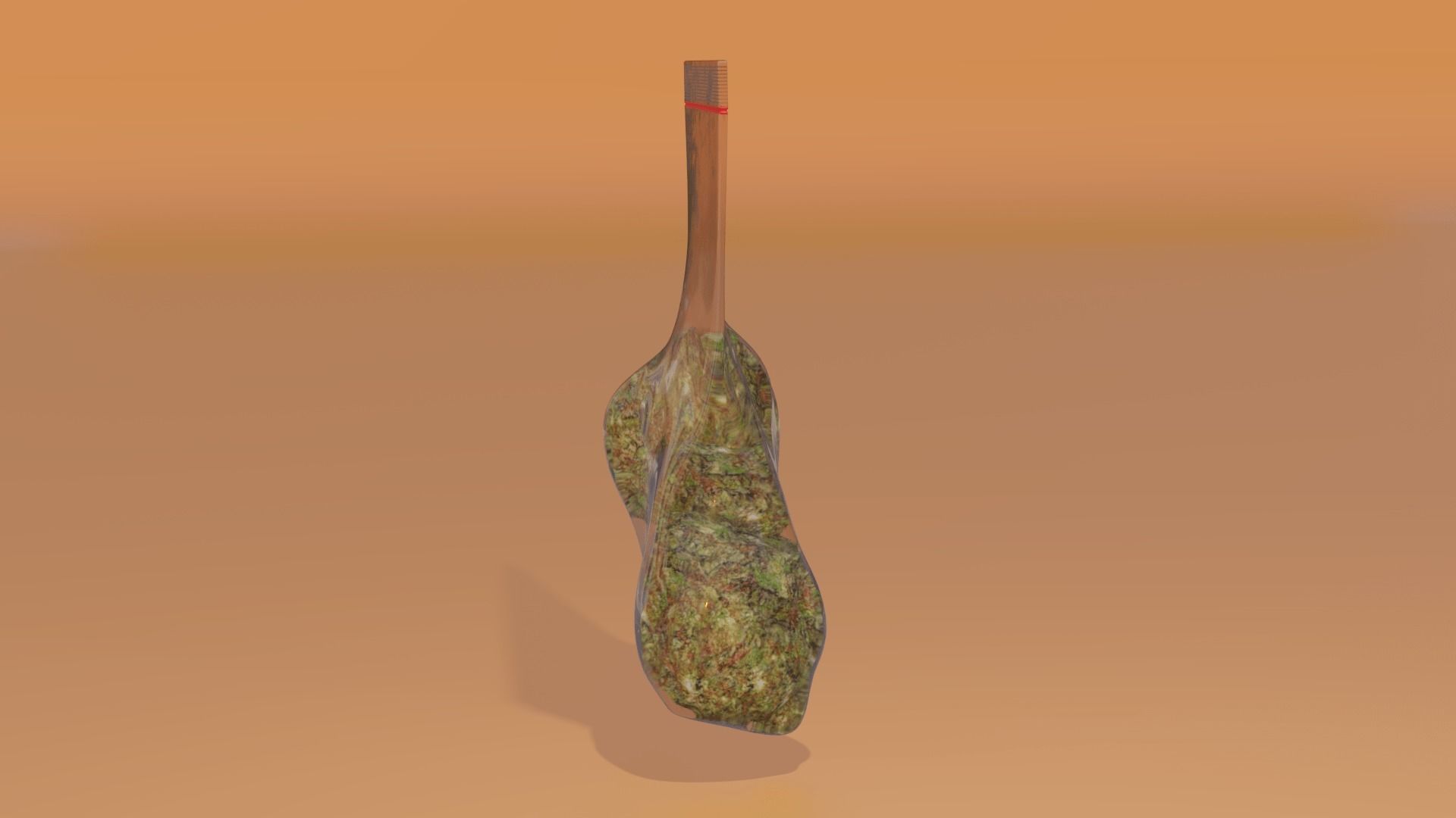 3D model Cannabis Weed Bag 2 VR / AR / low-poly | CGTrader