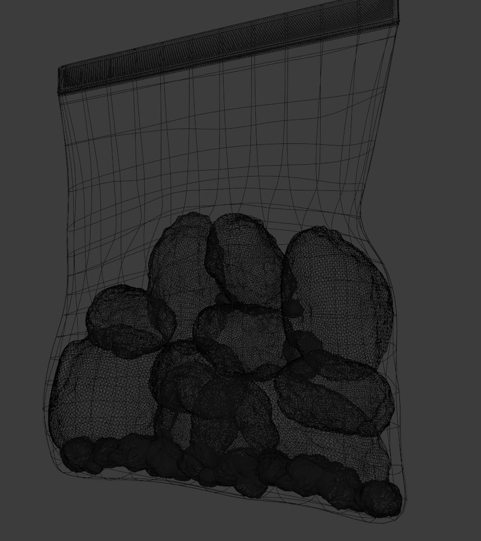 3D model Cannabis Weed Bag 2 VR / AR / low-poly | CGTrader