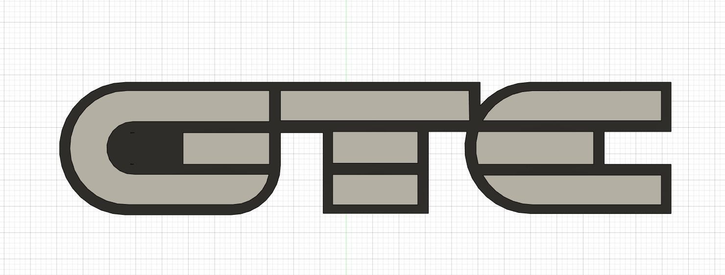 Vauxhall opel GTE logo badge 3D model 3D printable | CGTrader