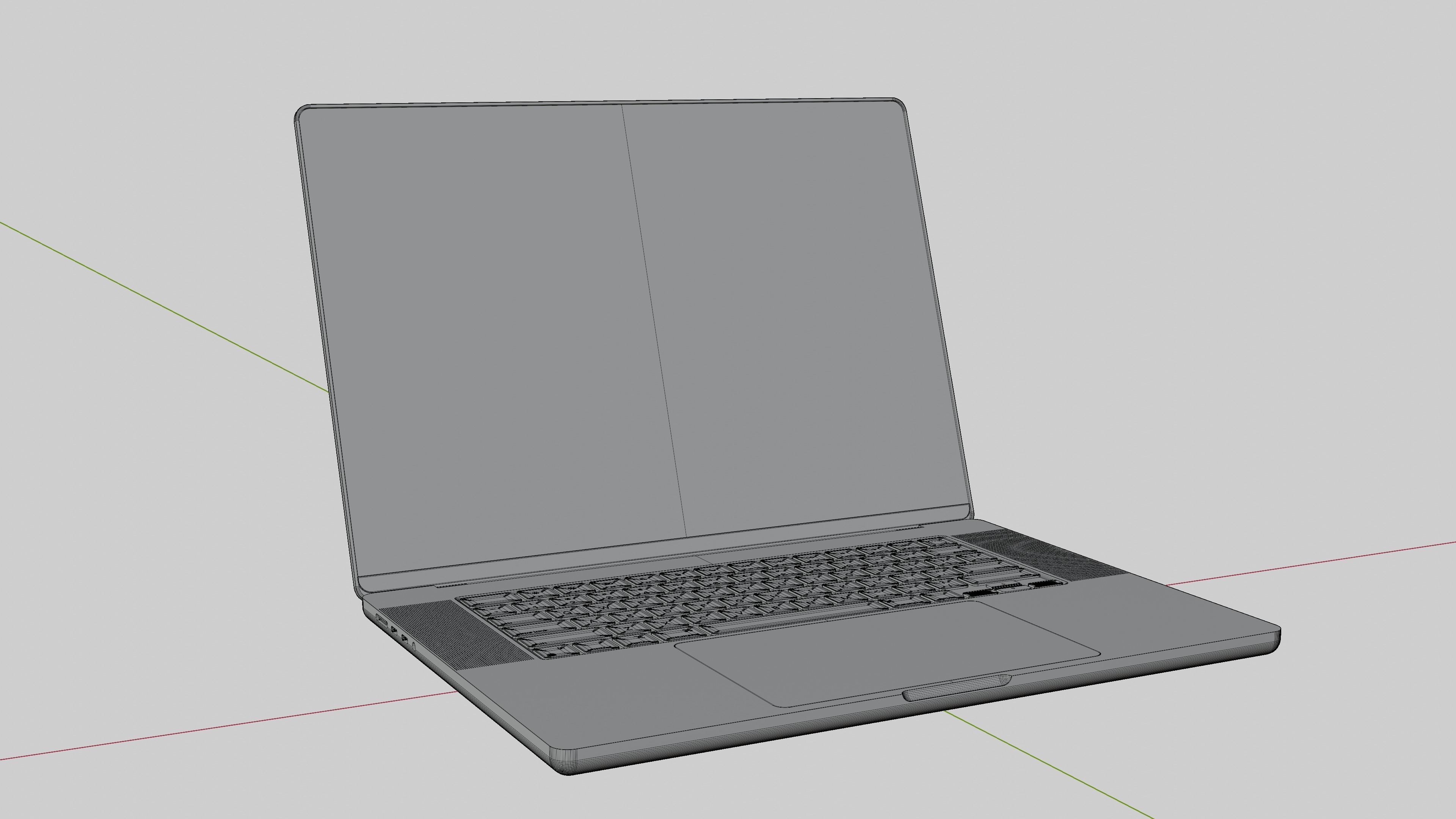 MacBook Pro Laptop free 3D model | CGTrader