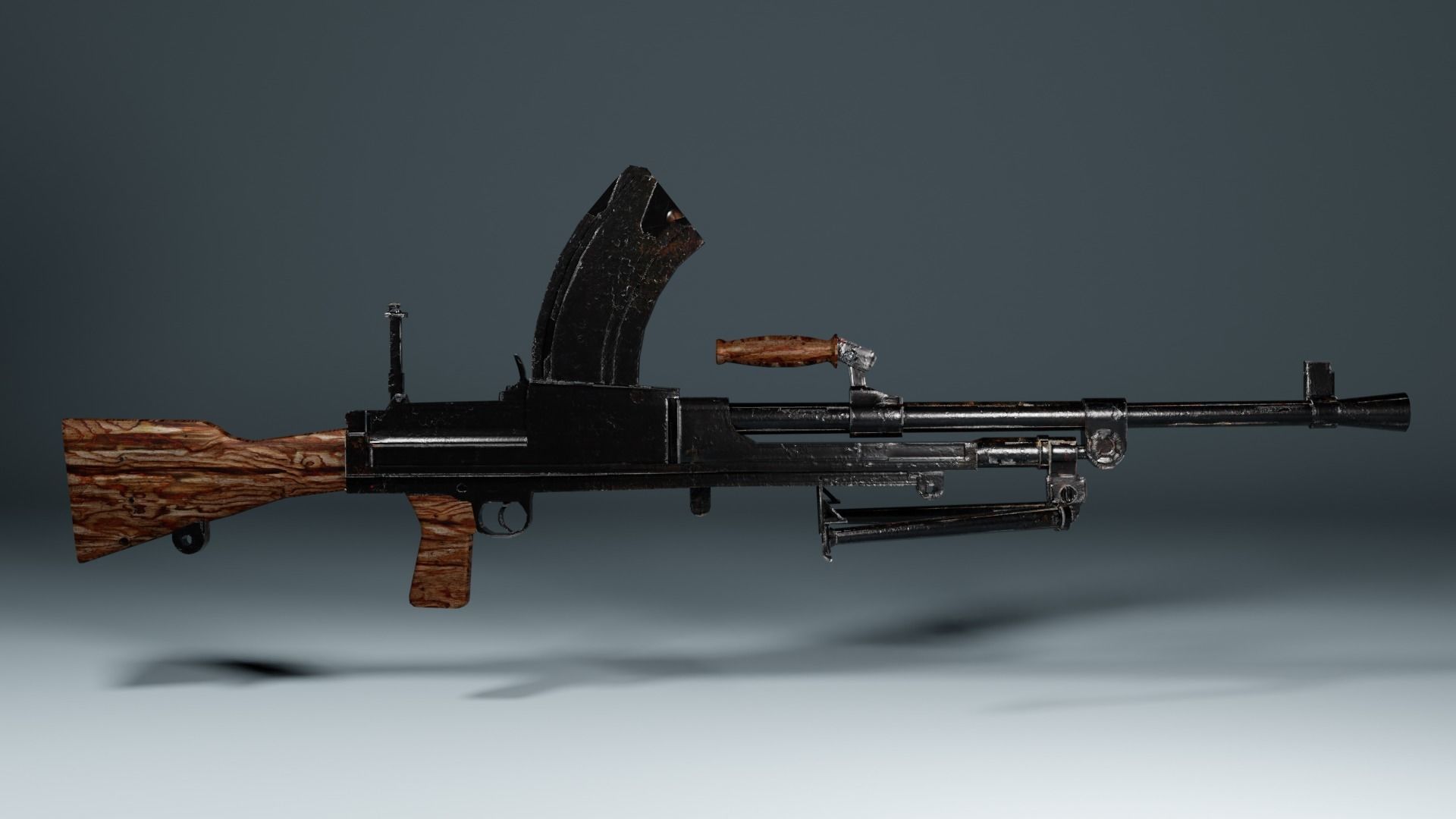 Bren mk II PBR 3D model | CGTrader