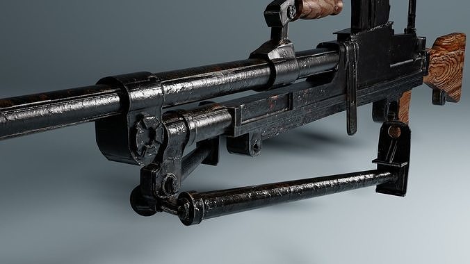 Bren mk II PBR 3D model | CGTrader