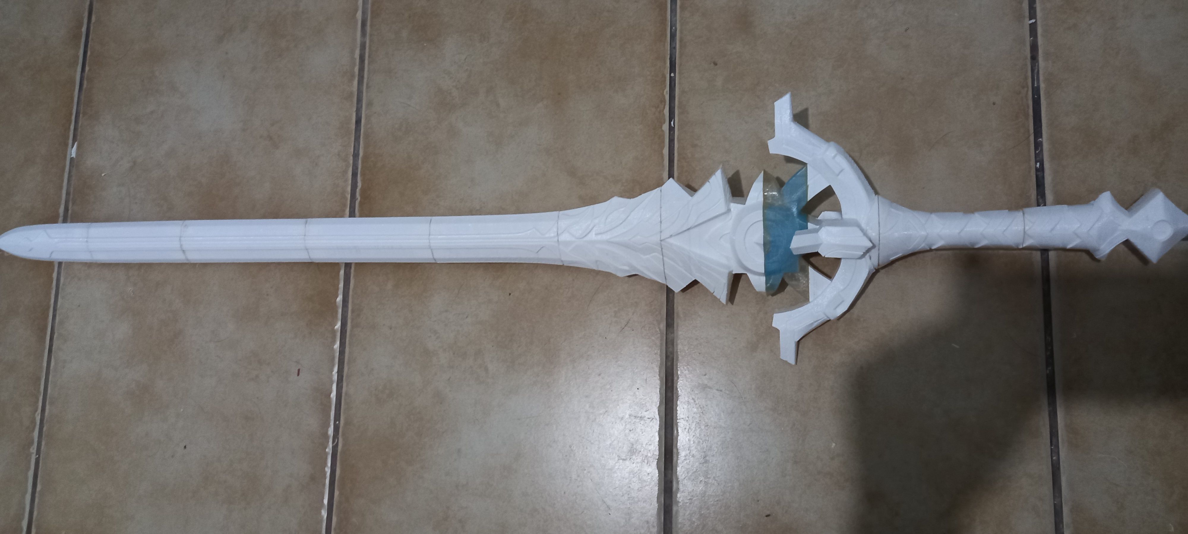 genshin impact Cinnabar Spindle Albedo sword 3D model 3D printable ...