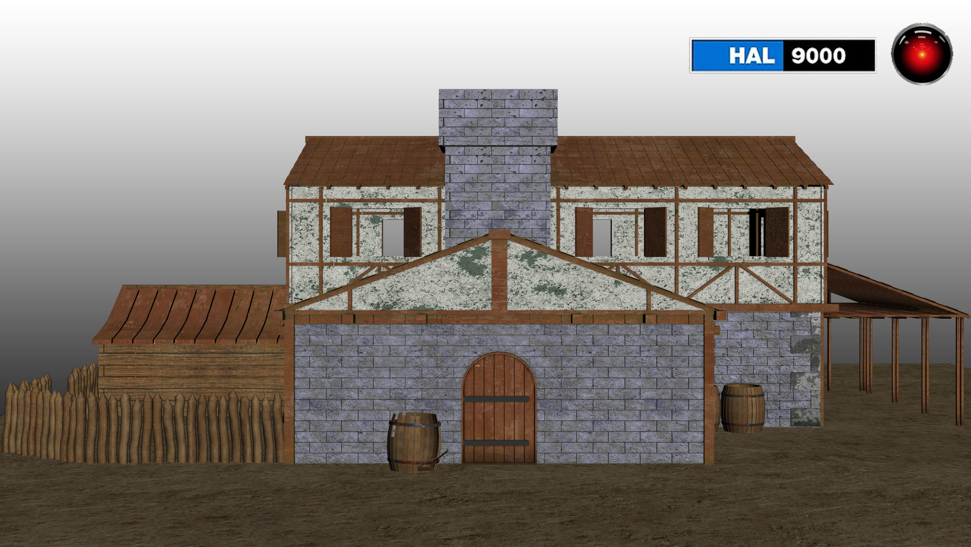 Medieval blacksmith 3D model | CGTrader