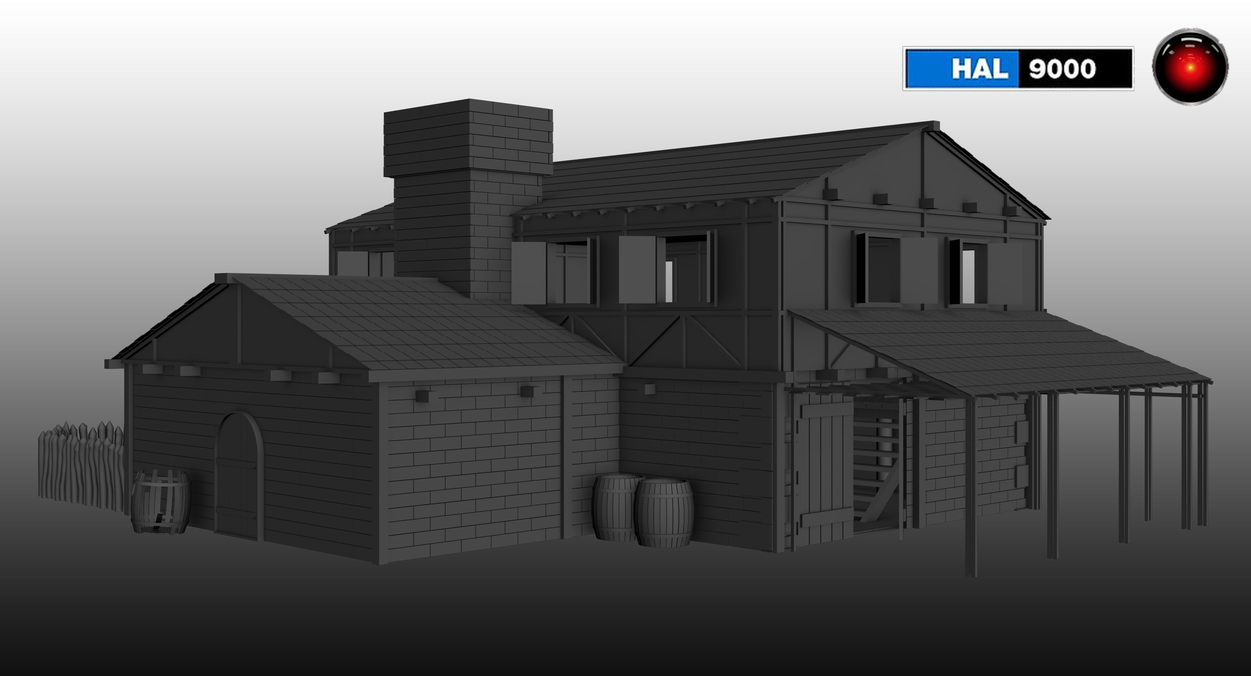 Medieval blacksmith 3D model | CGTrader