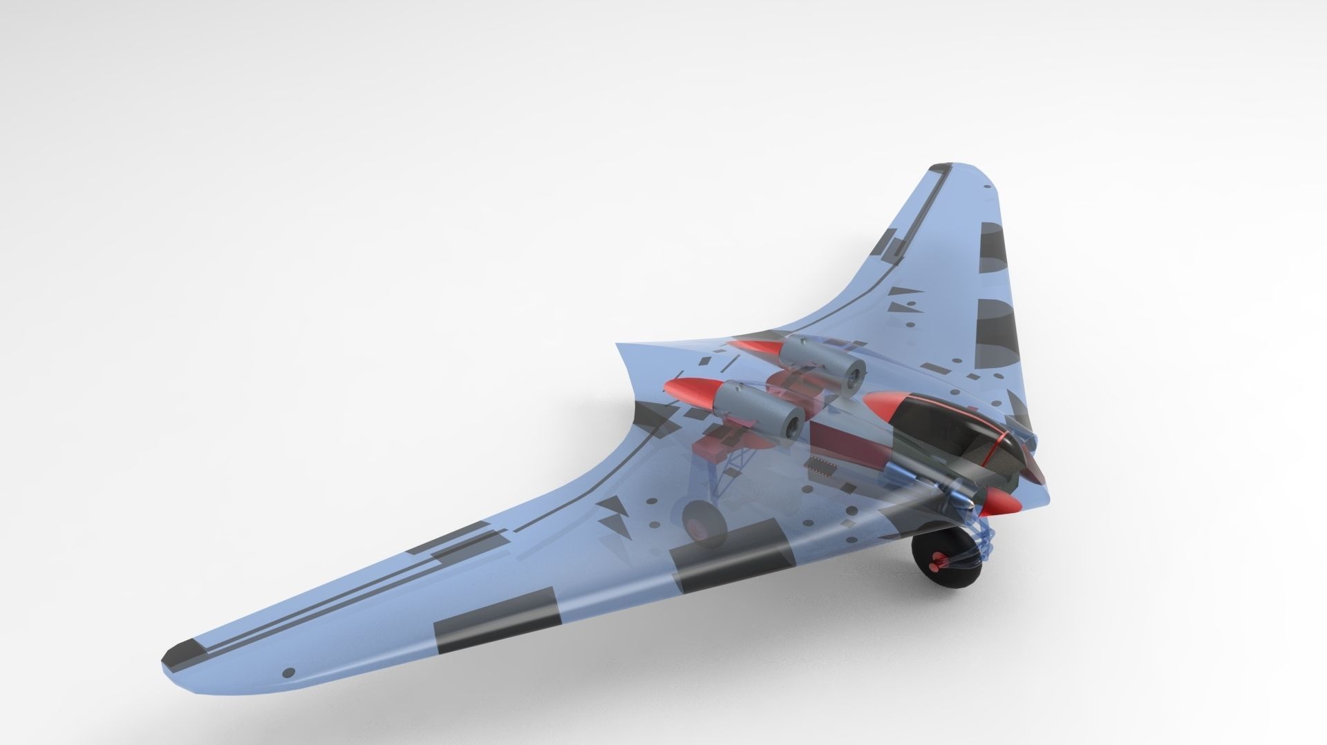 Horten Ho 229 3D model | CGTrader