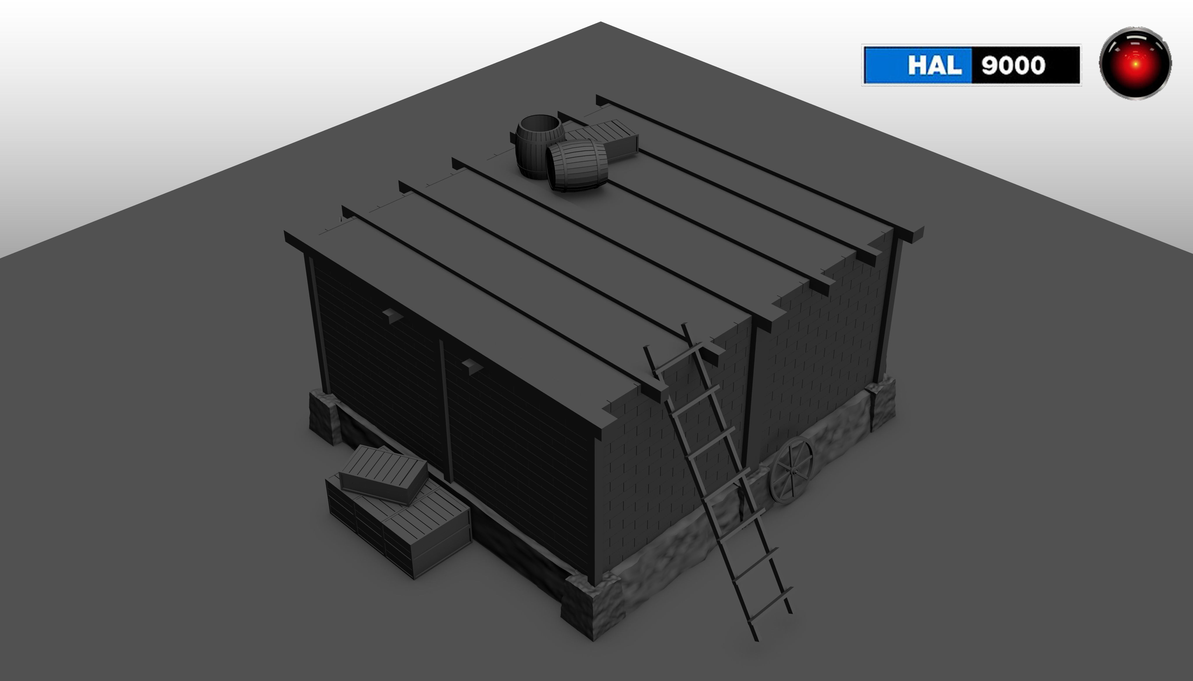 Medieval Silo free 3D model | CGTrader