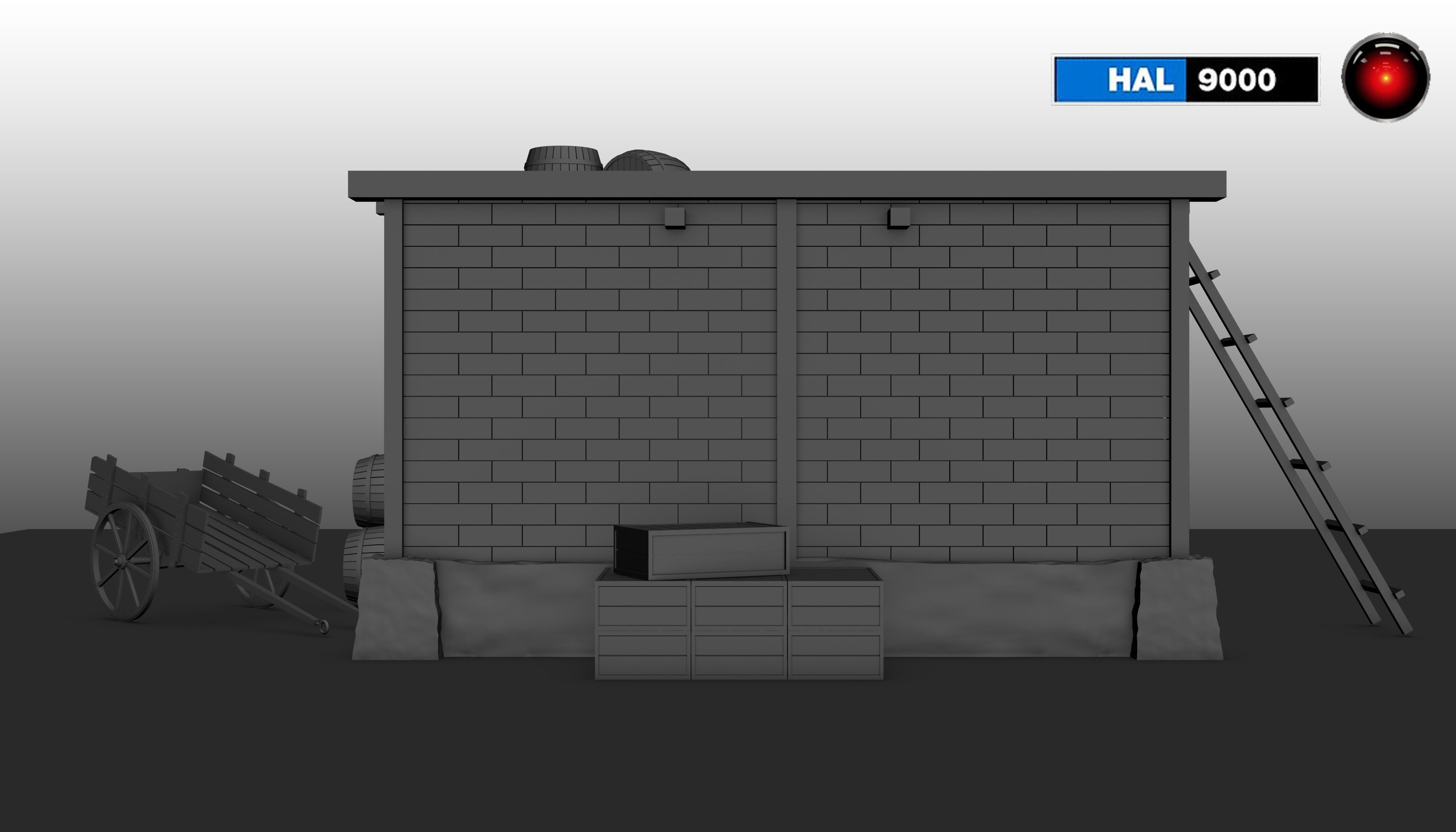 Medieval Silo free 3D model | CGTrader