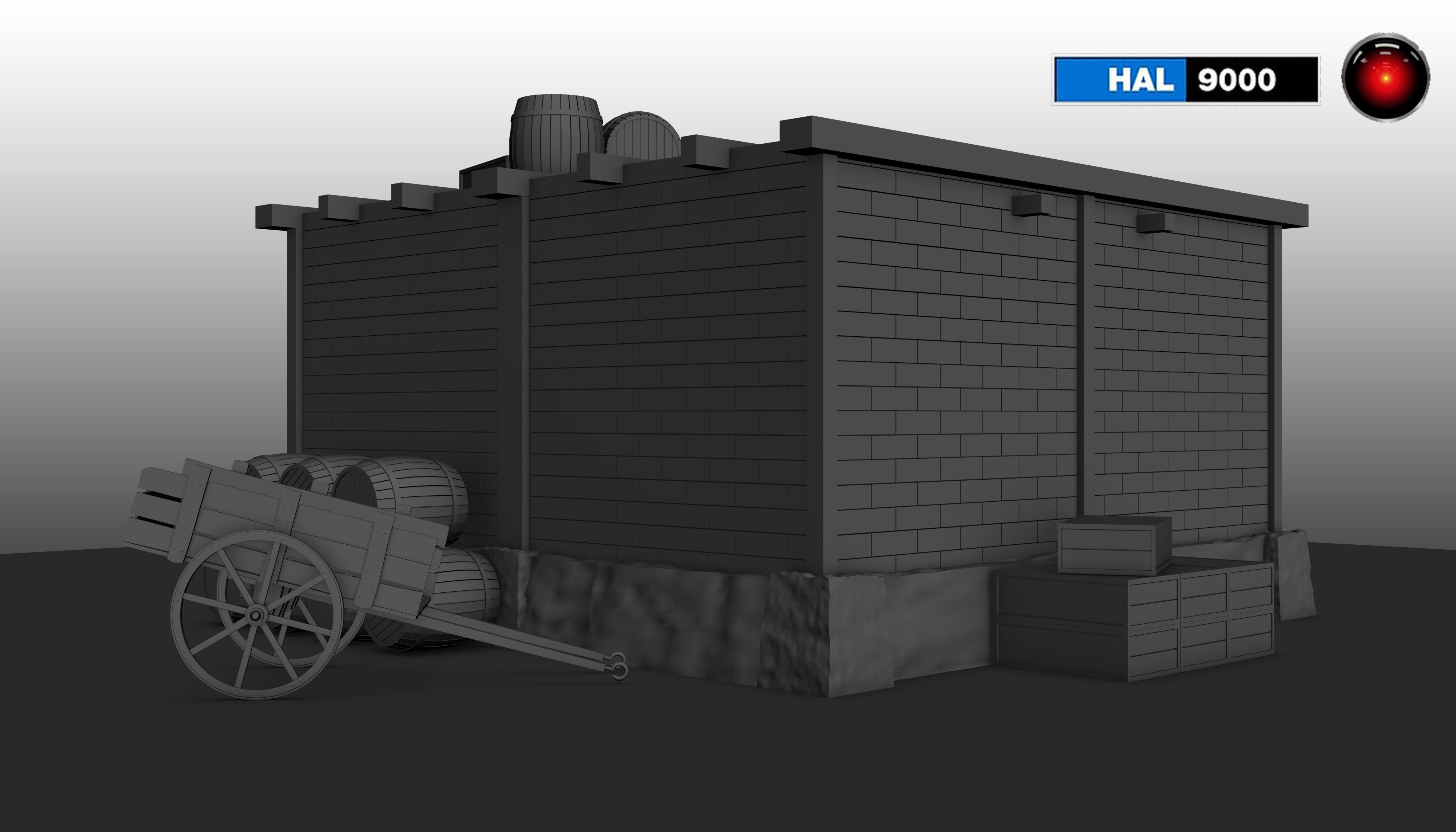 Medieval Silo free 3D model | CGTrader