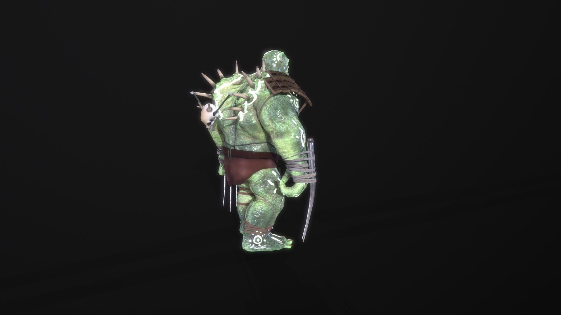 3D model Troll v3 VR / AR / low-poly | CGTrader