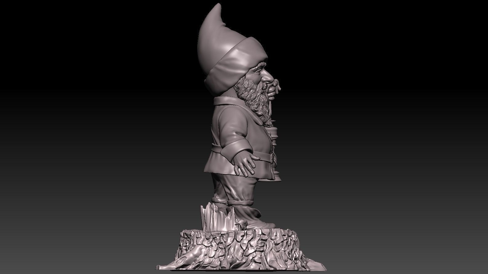 Garden Gnome 3D print model 3D model 3D printable | CGTrader
