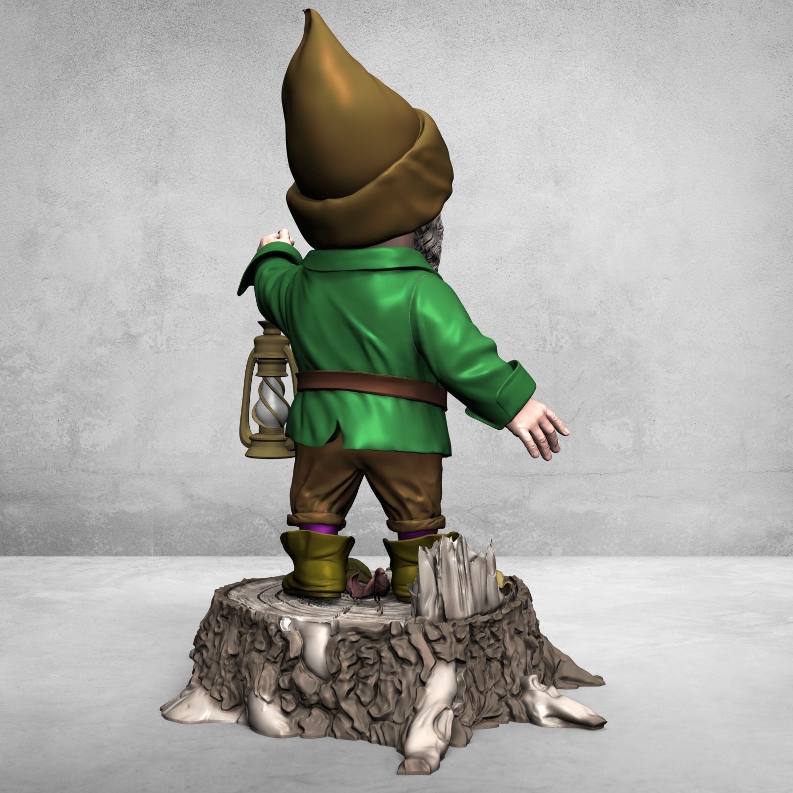 Garden Gnome 3D print model 3D model 3D printable | CGTrader