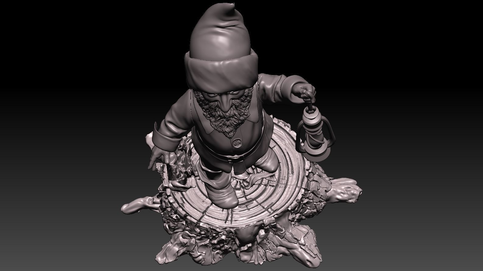 Garden Gnome 3D print model 3D model 3D printable | CGTrader