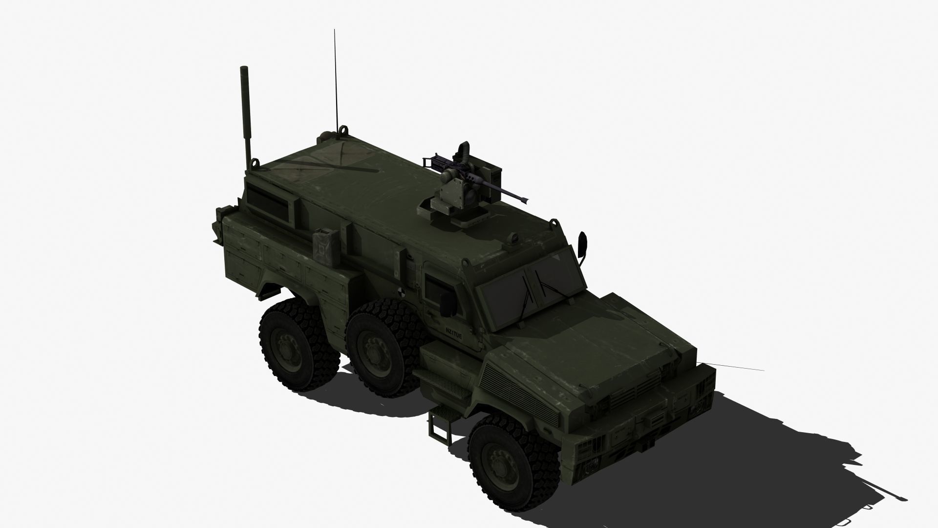 3D model RG-31 Nyala VR / AR / low-poly | CGTrader