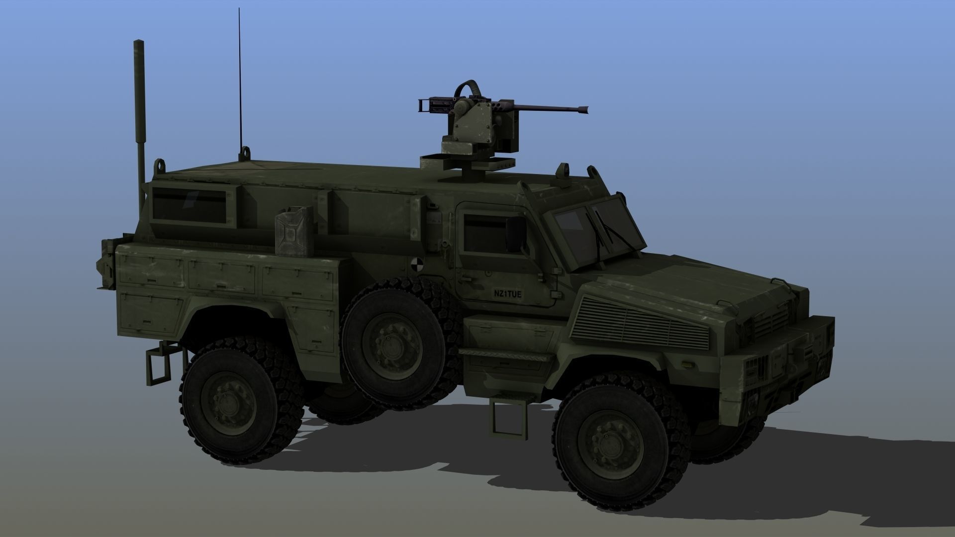 3D model RG-31 Nyala VR / AR / low-poly | CGTrader