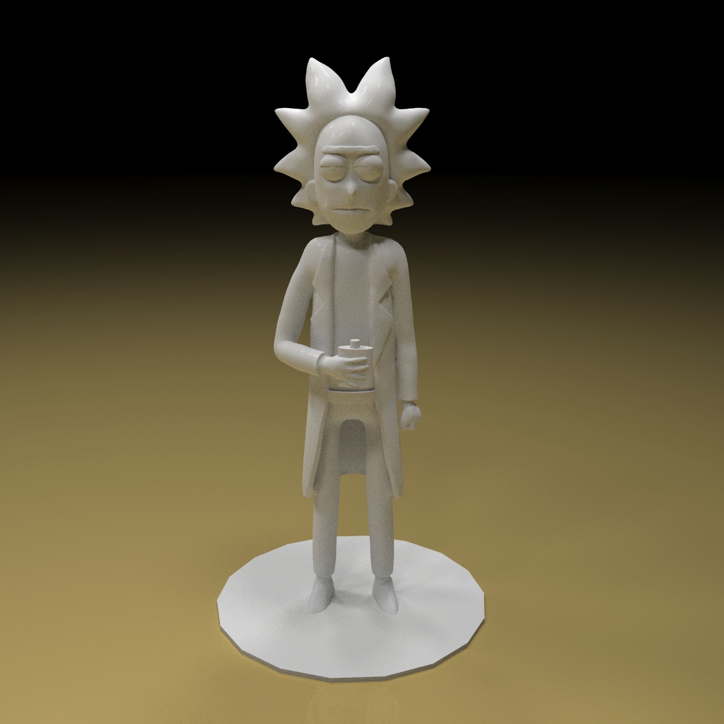Rick and Morty 3D model 3D printable | CGTrader