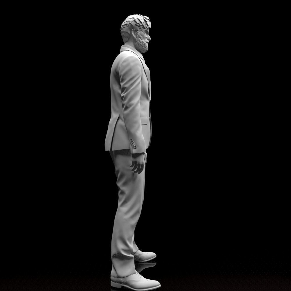 Jurgen Klopp Coach Stl Model 3d printing 3D model 3D printable | CGTrader