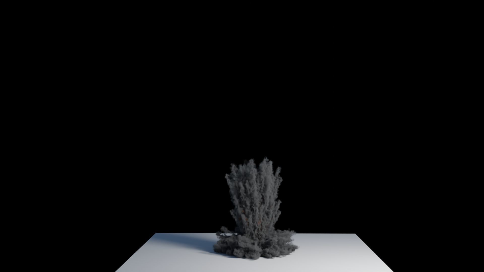 3D model Realistic Dirt Smoke Explosion Simulation VR / AR / low-poly ...