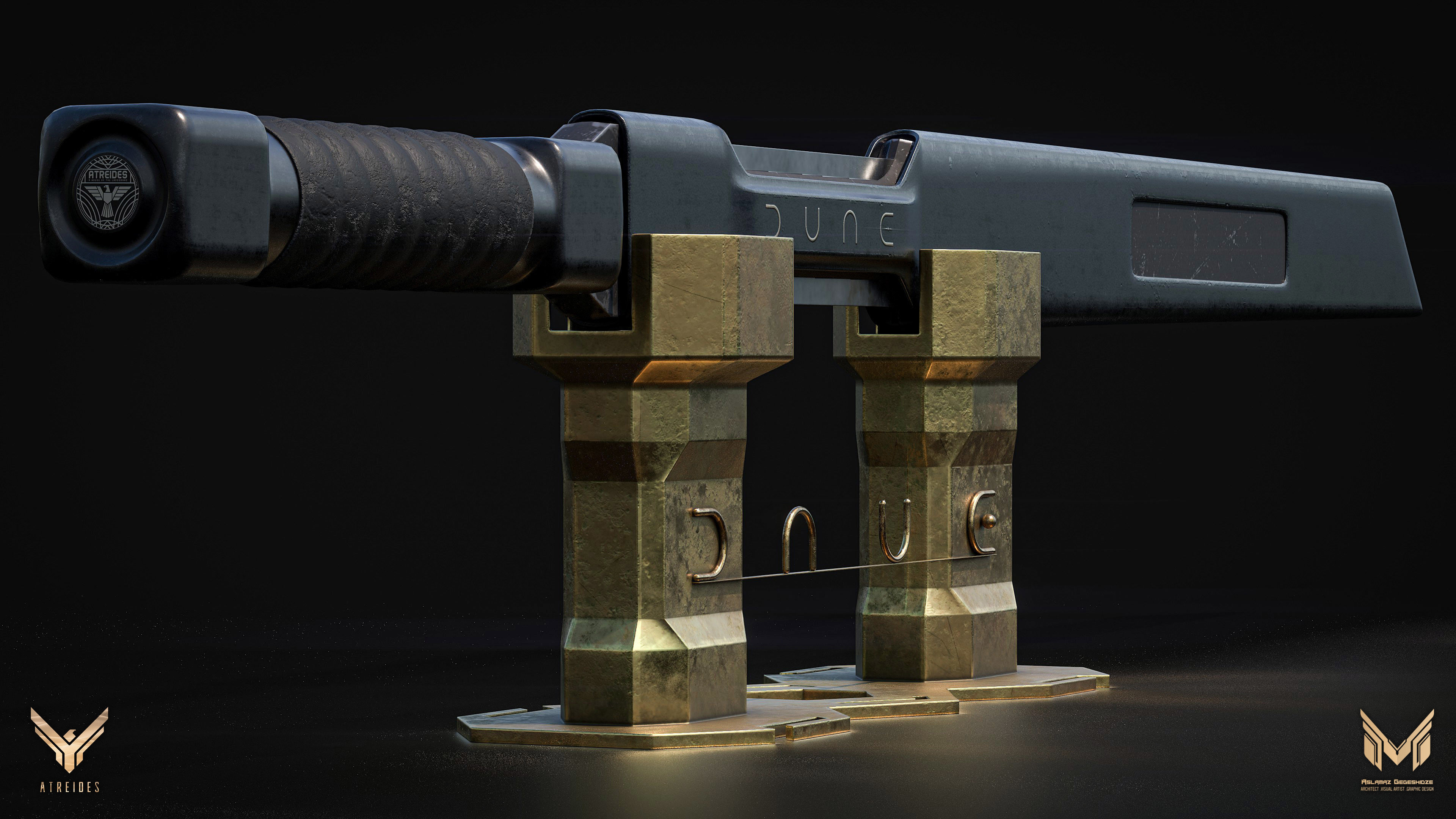 3D model DUNE Sword Collection 2 in 1 VR / AR / low-poly | CGTrader